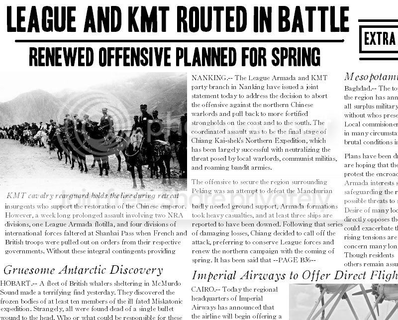 Alternate History Headlines! | alternatehistory.com