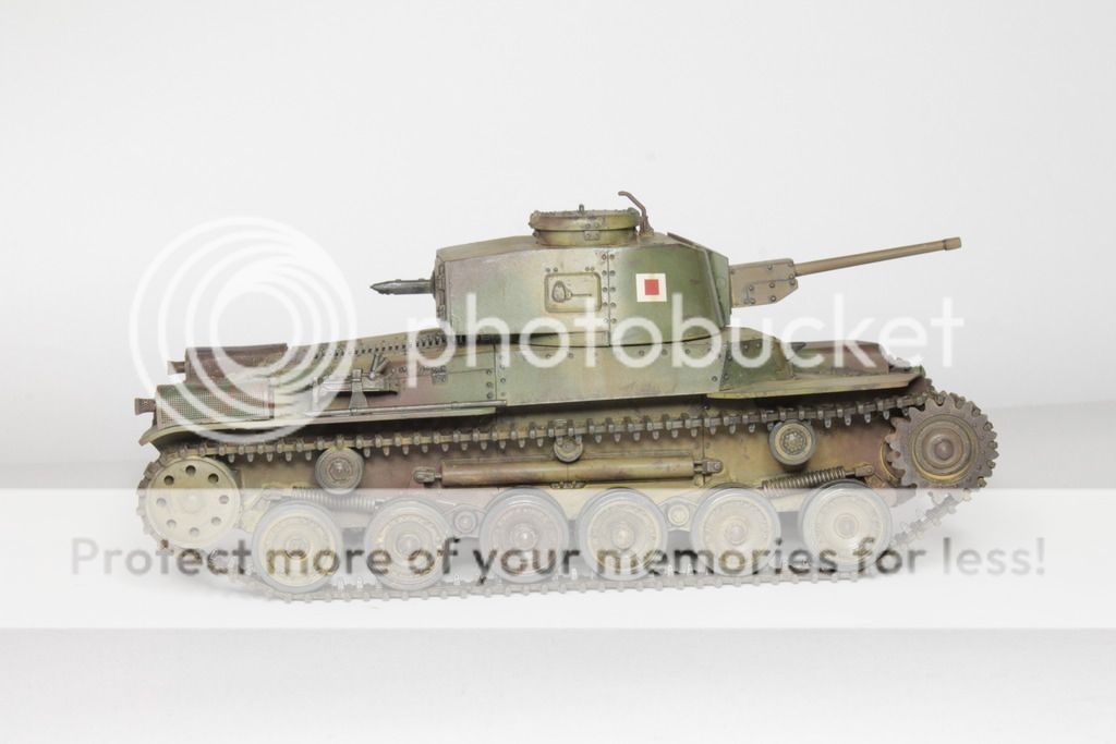 FineMolds 1/35 I.J.A Type 97 Improved turret "Shinhoto chi-ha ...