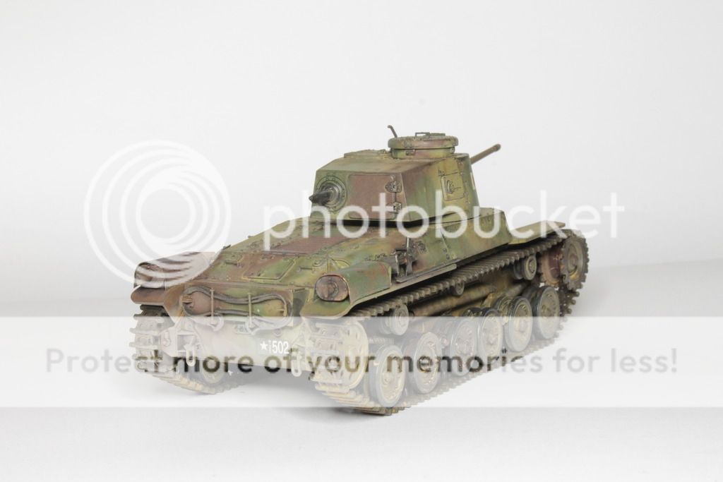 FineMolds 1/35 I.J.A Type 97 Improved turret "Shinhoto chi-ha ...